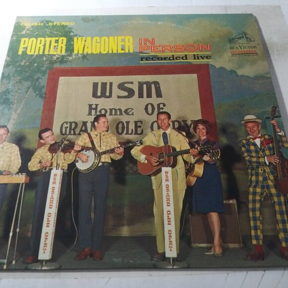 Media | Porter Wagoner In Person Recorded Live Vg 197s Reissue Rca ...
